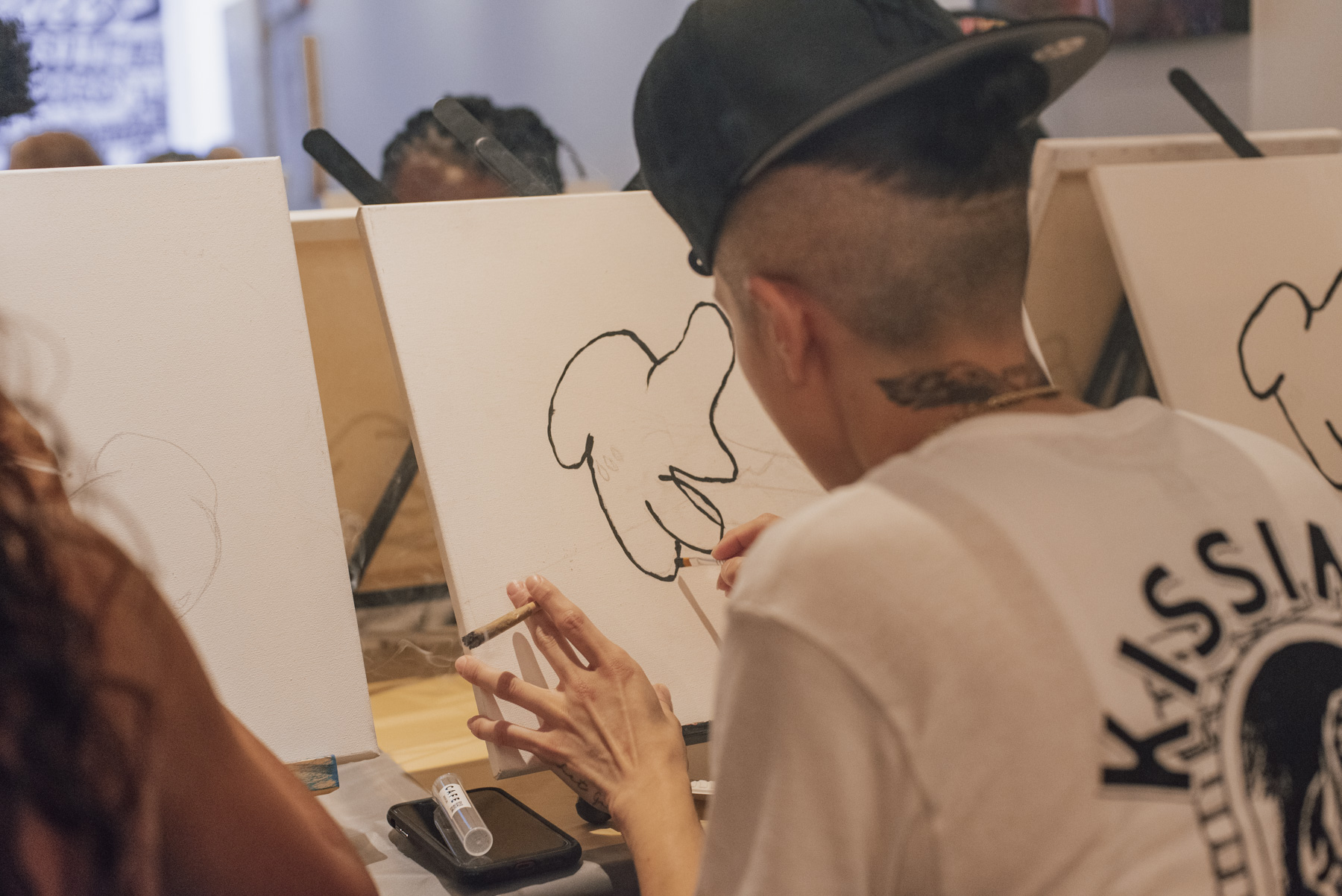 Puff & Paint Night - Back at It! | CAFE