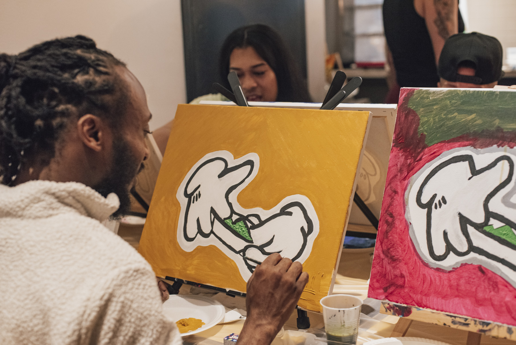 Puff & Paint Night - Back at It! | CAFE