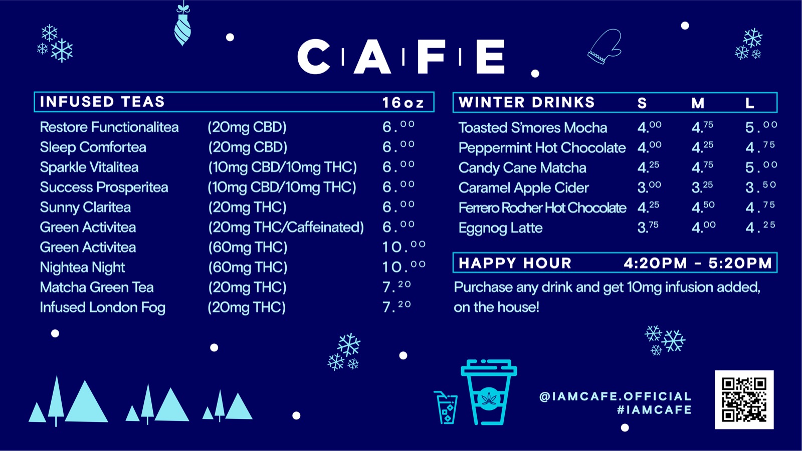 Beat the Winter Blues with our Warm Drinks! | CAFE