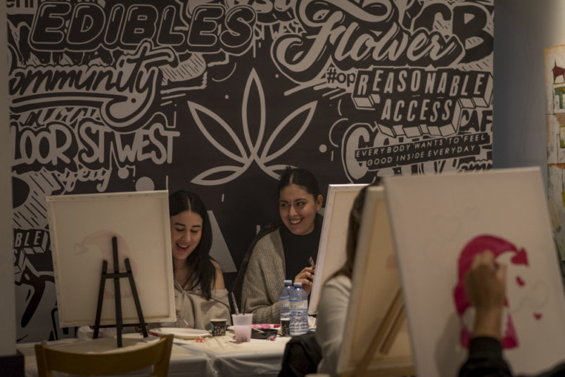 Puff & Paint Night - A Love Themed Affair | CAFE