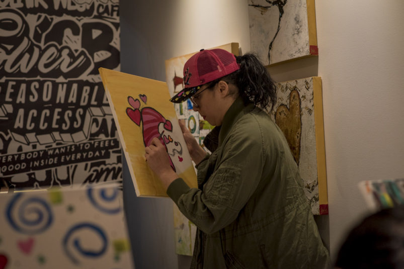 Puff & Paint Night - A Love Themed Affair | CAFE