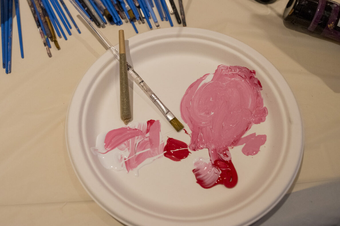 Puff, Puff Paint! 420 Edition of Our Wildly Popular Paint Night | CAFE