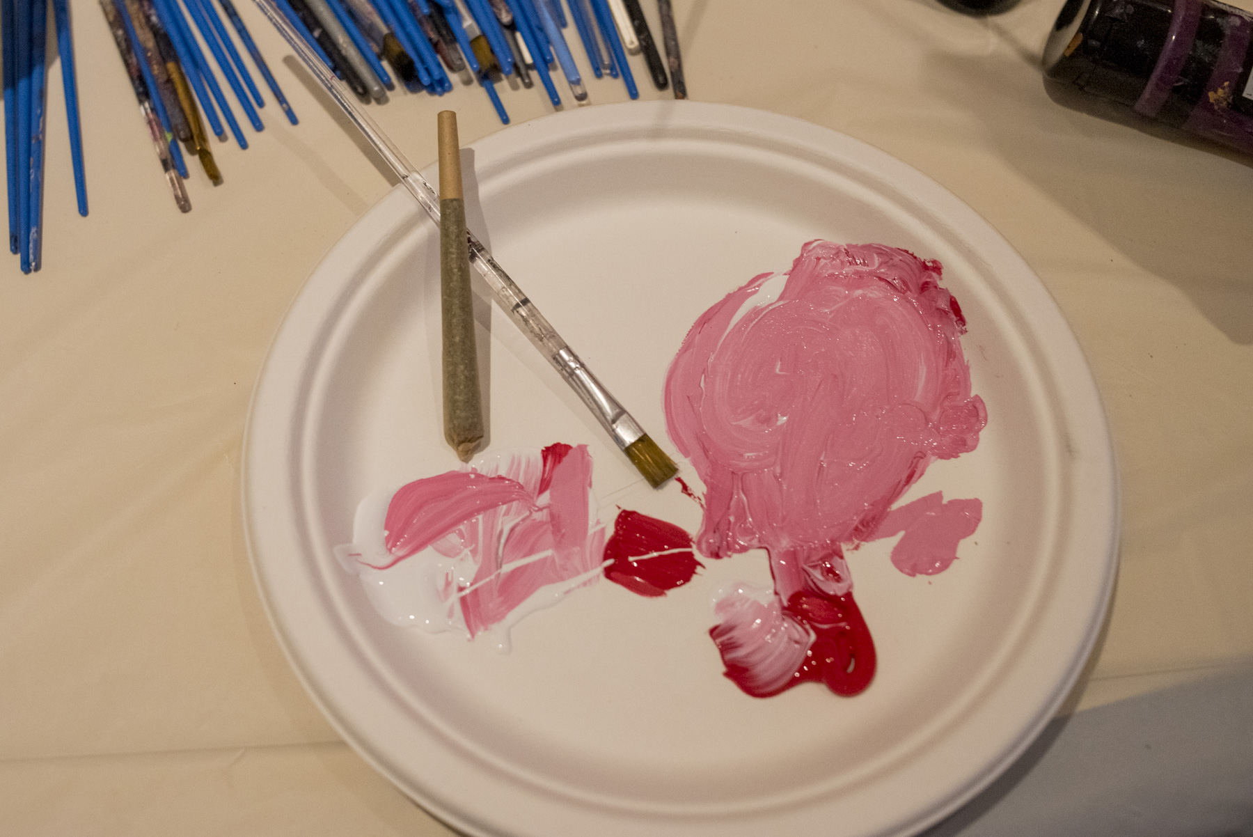 Puff, Puff Paint! 420 Edition of Our Wildly Popular Paint Night | CAFE