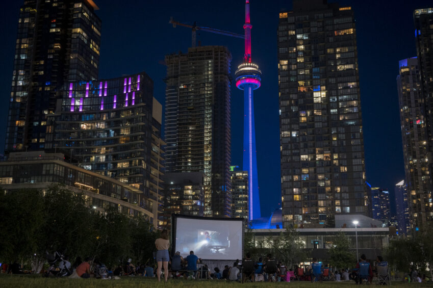 CAFE Movie Night Under the Stars in Toronto! | CAFE