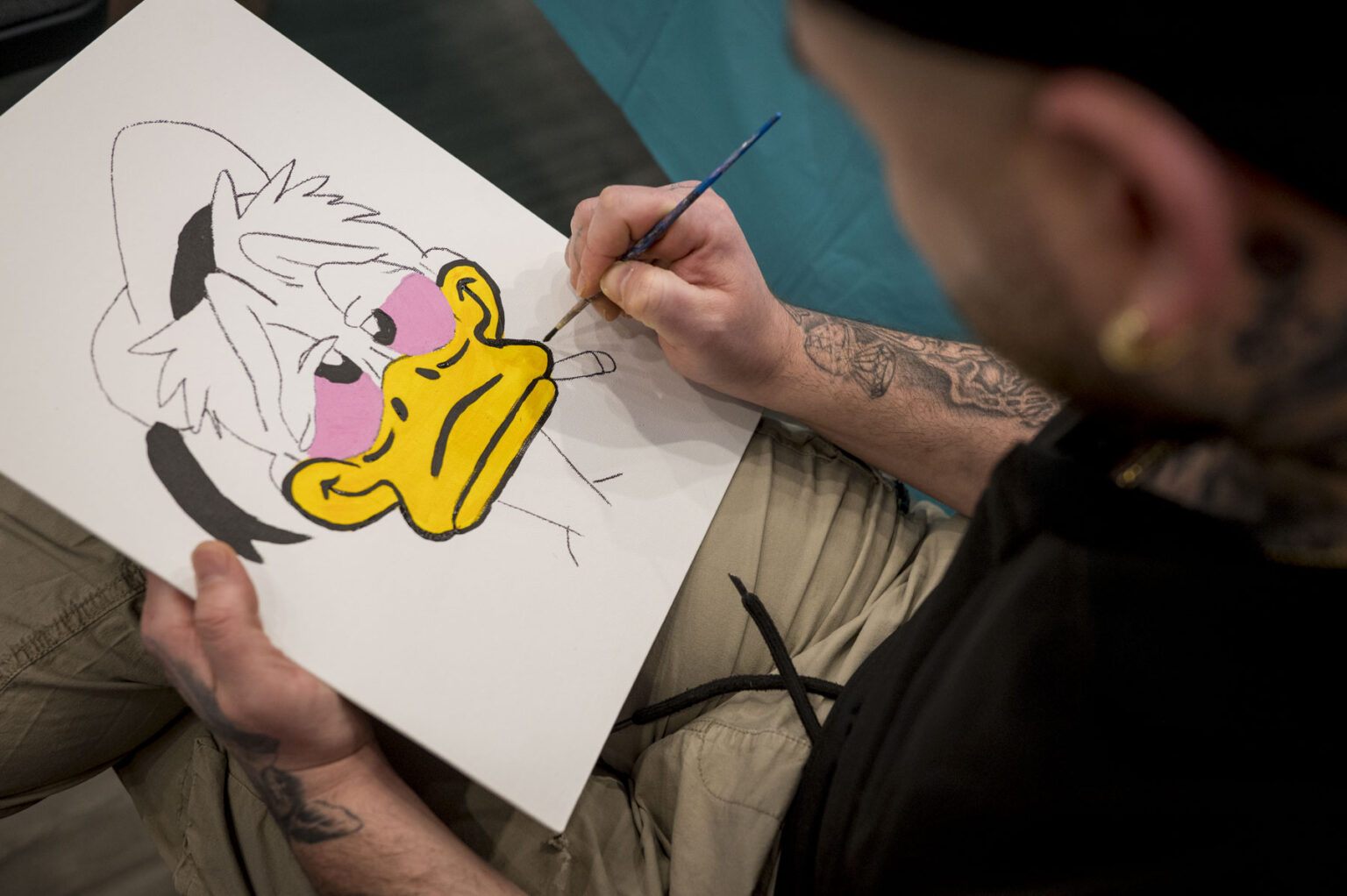 Duckin' Lit: Donald Duck x CAFE Paint Night! | CAFE